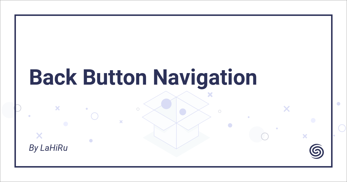 Back Button Navigation - Nova Packages