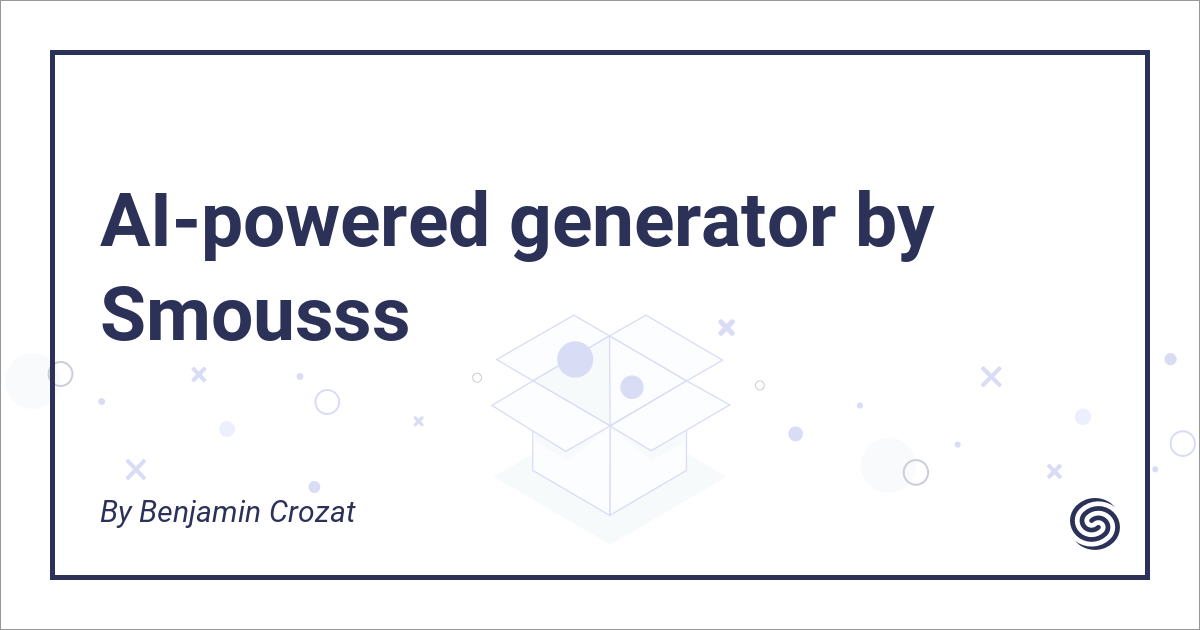 AI-powered generator by Smousss - Nova Packages