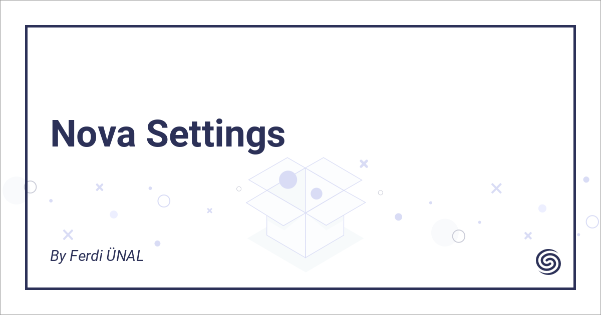 Settings - Nova Packages
