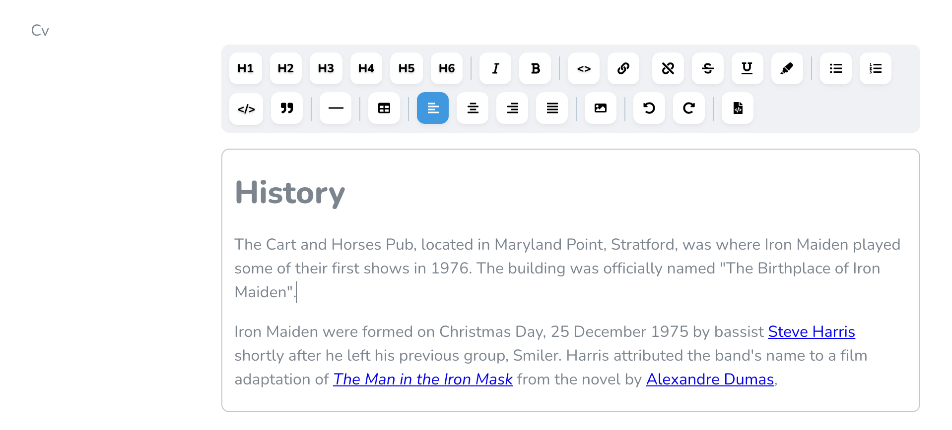 Tiptap Editor - Nova Packages
