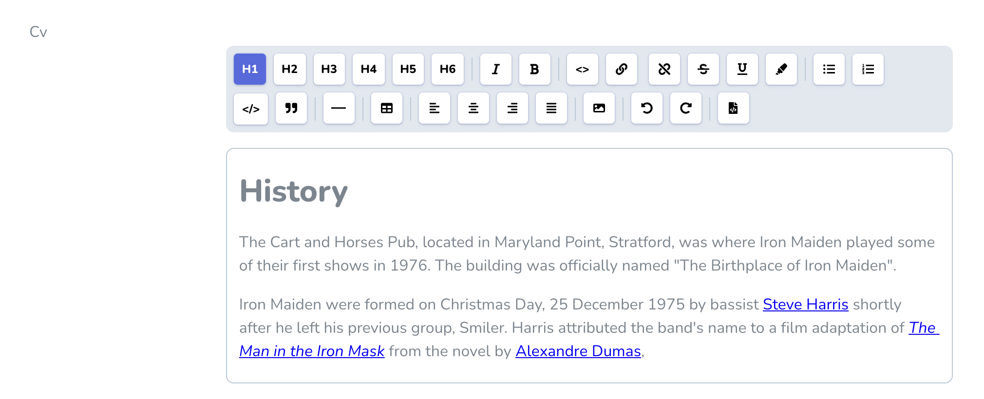 Tiptap Editor - Nova Packages