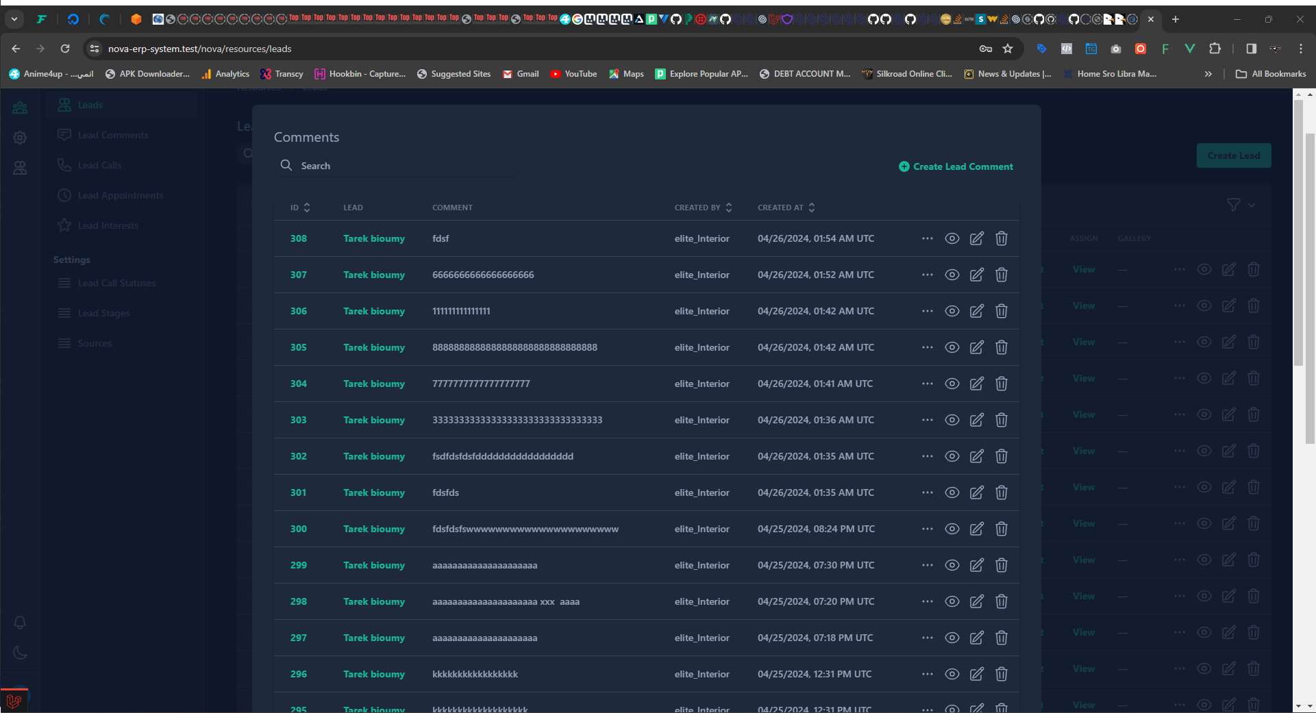HasManyToModal - Nova Packages