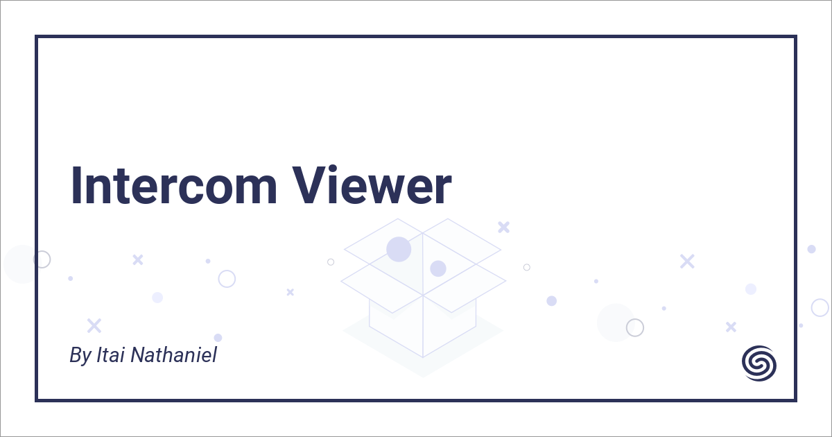 Intercom Viewer - Nova Packages