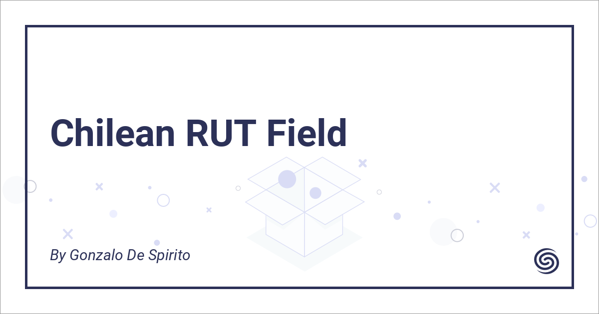 Chilean RUT Field - Nova Packages