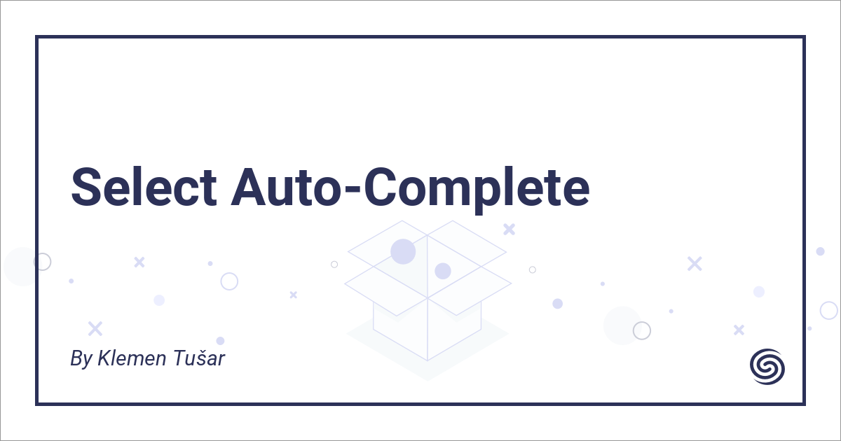 Select Auto-Complete - Nova Packages