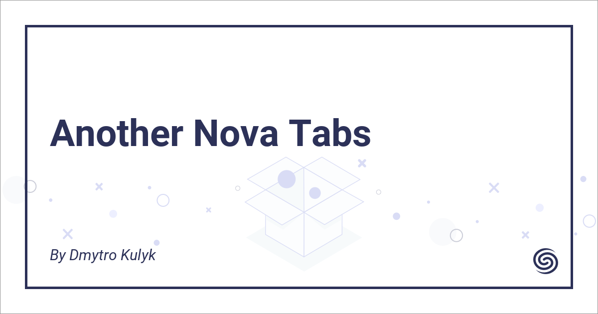 Another Tabs - Nova Packages