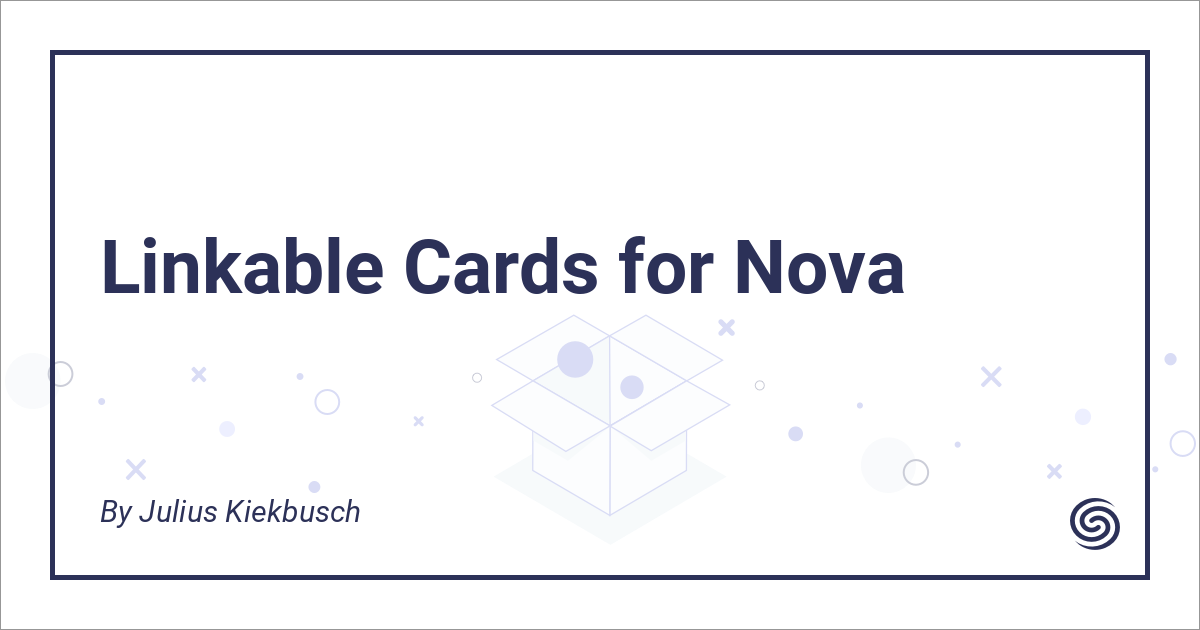 Linkable Cards - Nova Packages