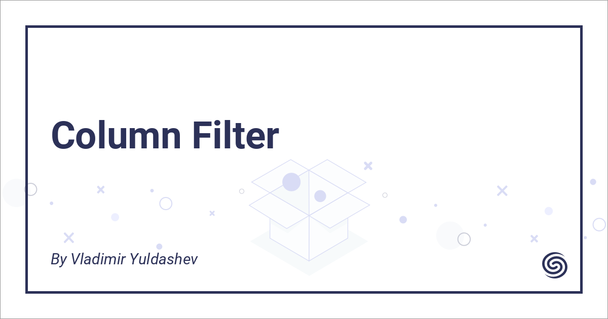 Column Filter Nova Packages