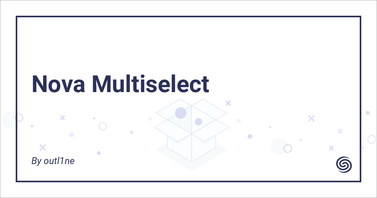 Multiselect - Nova Packages