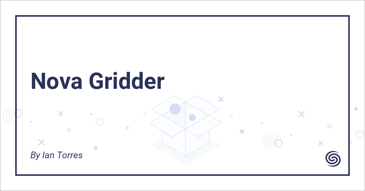 Gridder - Nova Packages