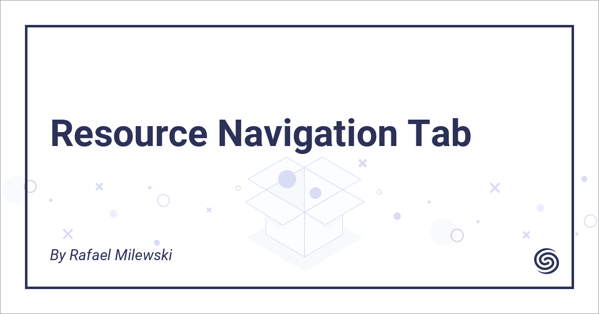 Resource Navigation Tab - Nova Packages