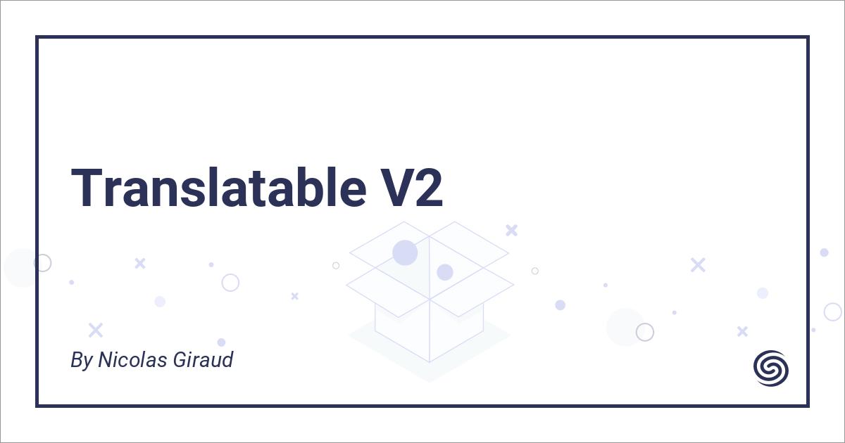 Translatable - Nova Packages