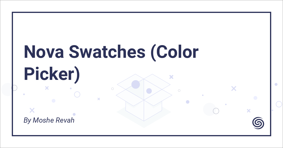 Swatches (Color Picker) - Nova Packages