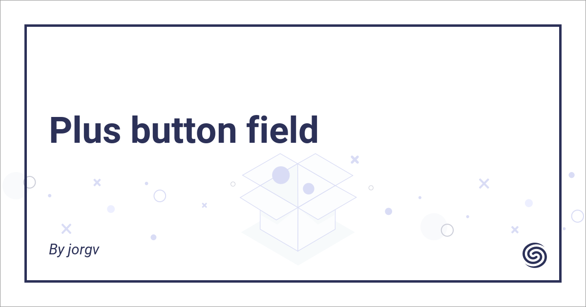Plus button field - Nova Packages