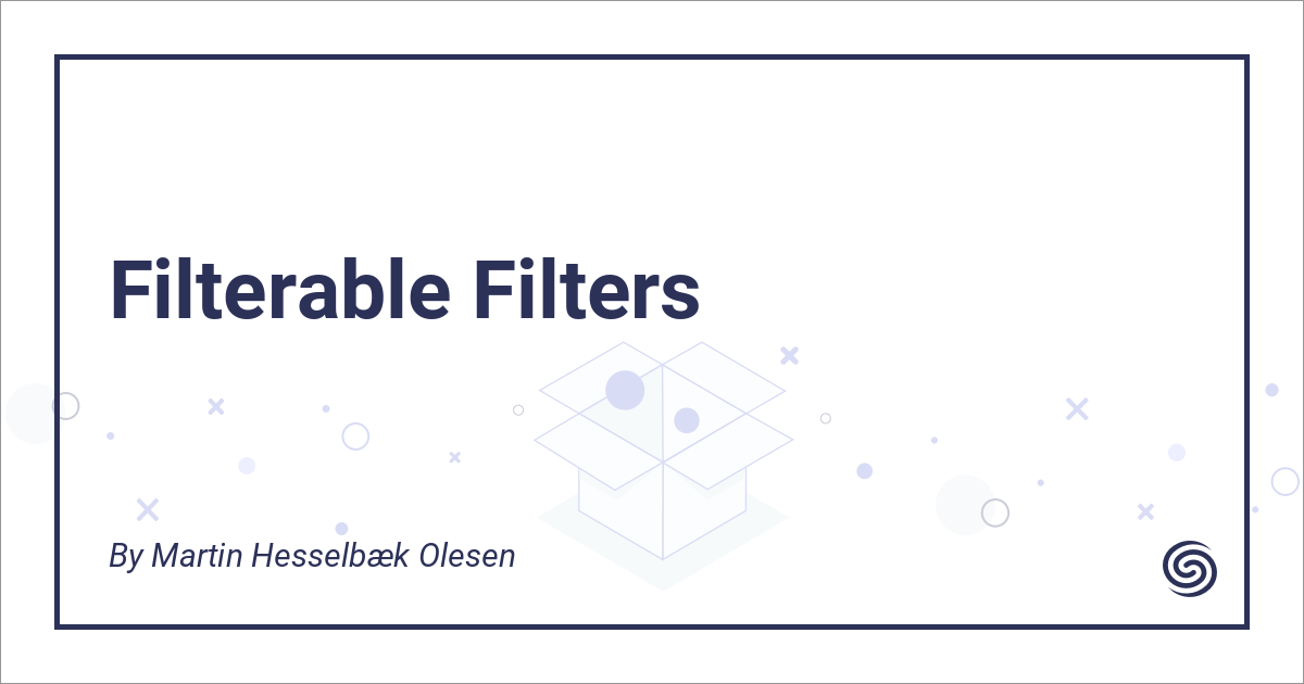 Filterable Filters - Nova Packages