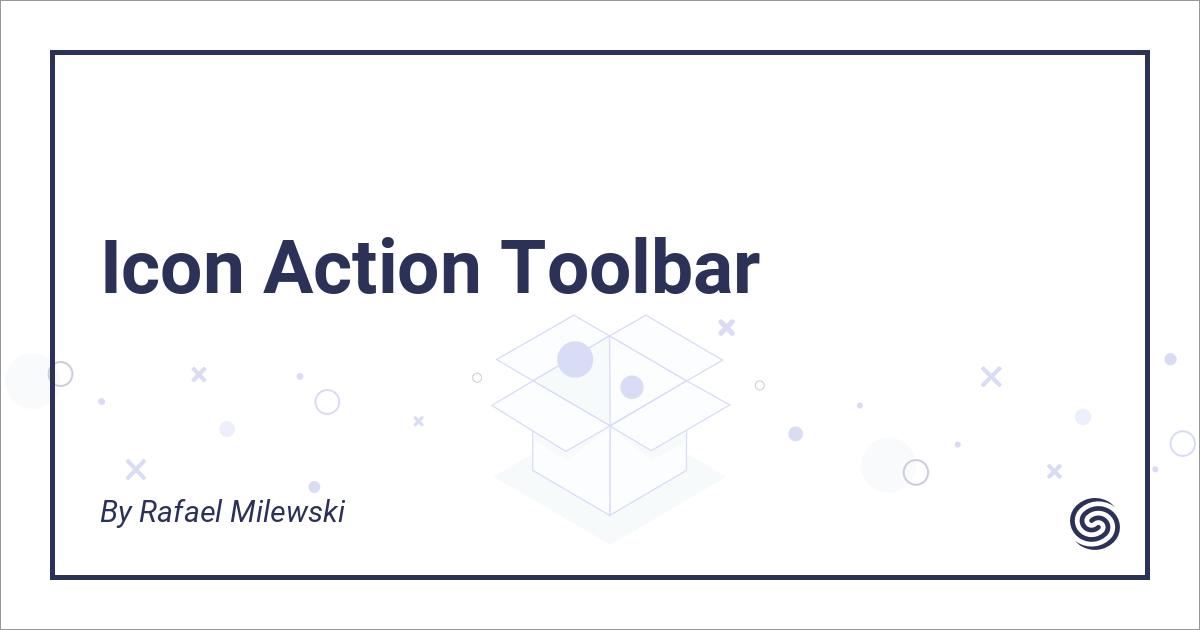 Icon Action Toolbar - Nova Packages