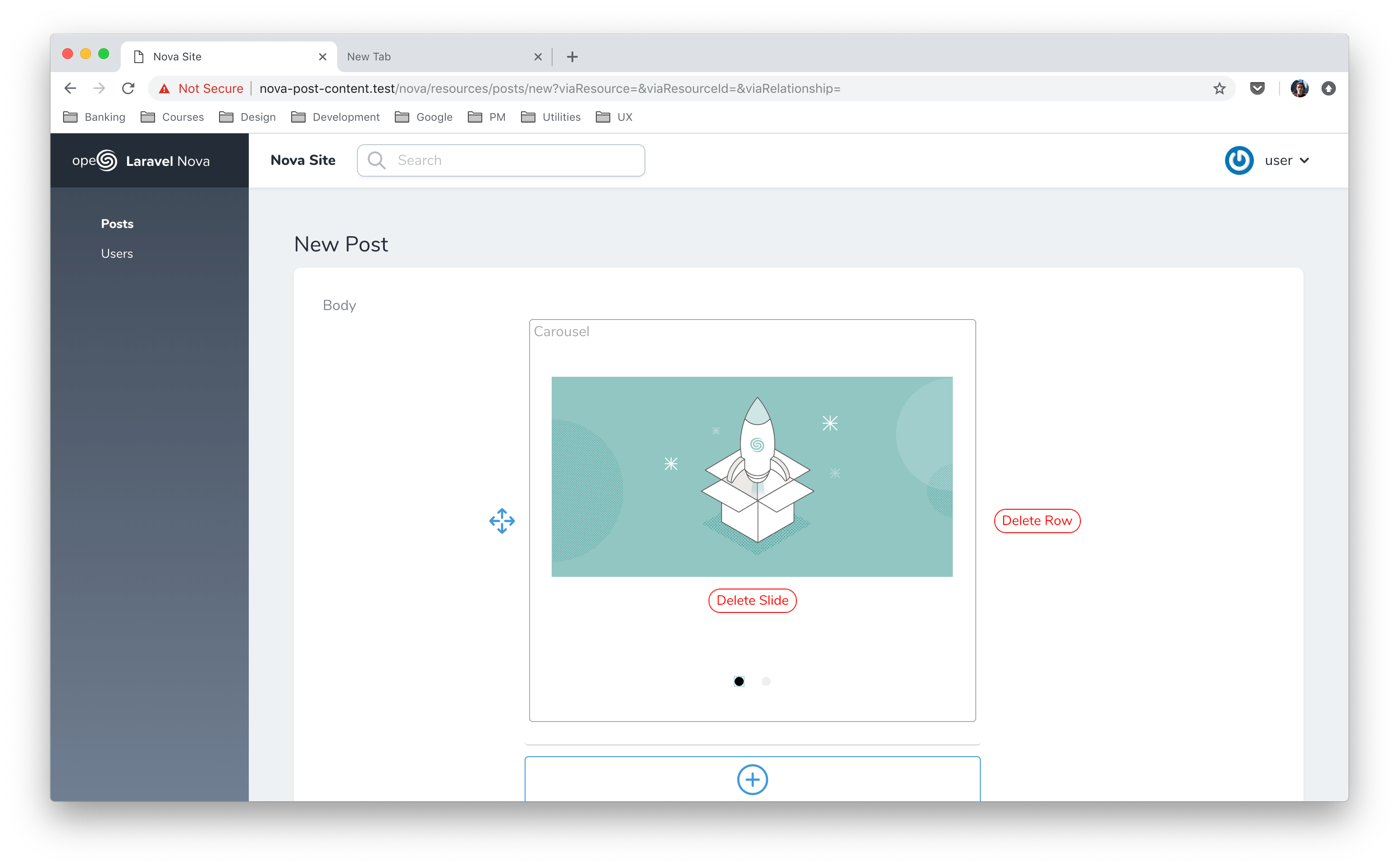 Blog Field - Nova Packages