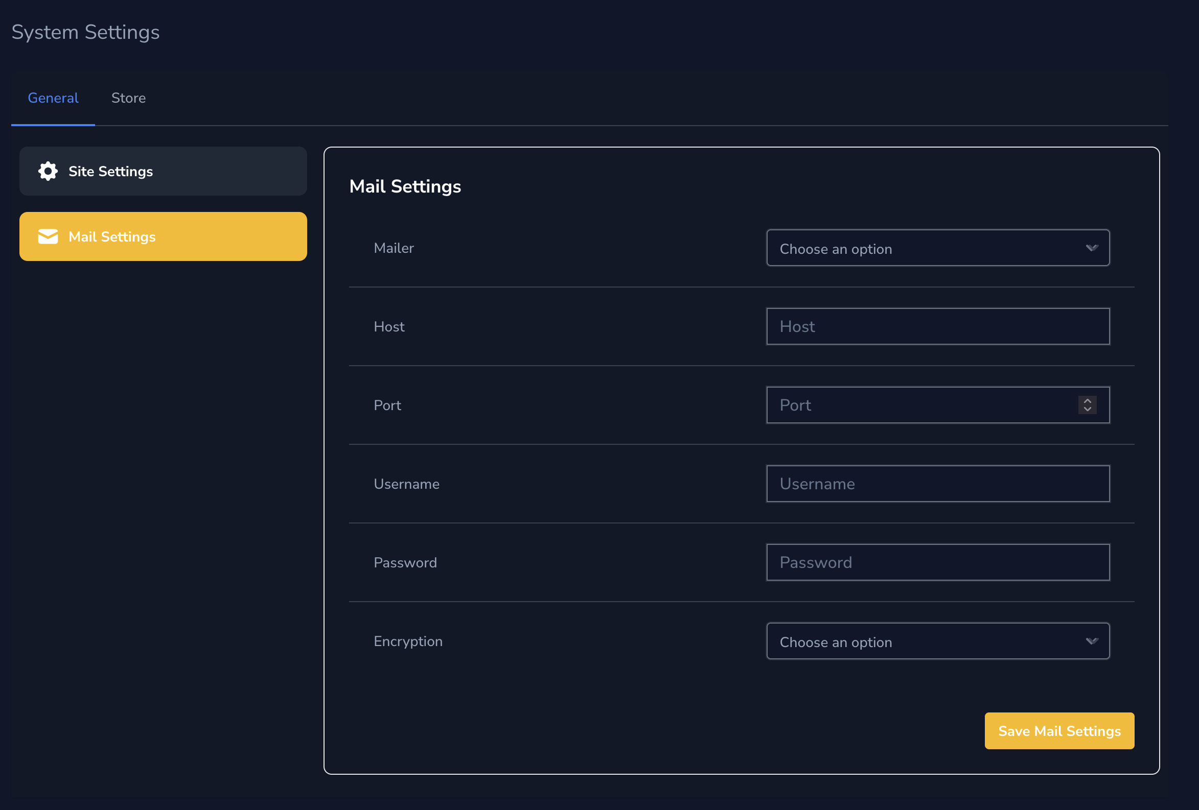 System Settings Tool - Nova Packages