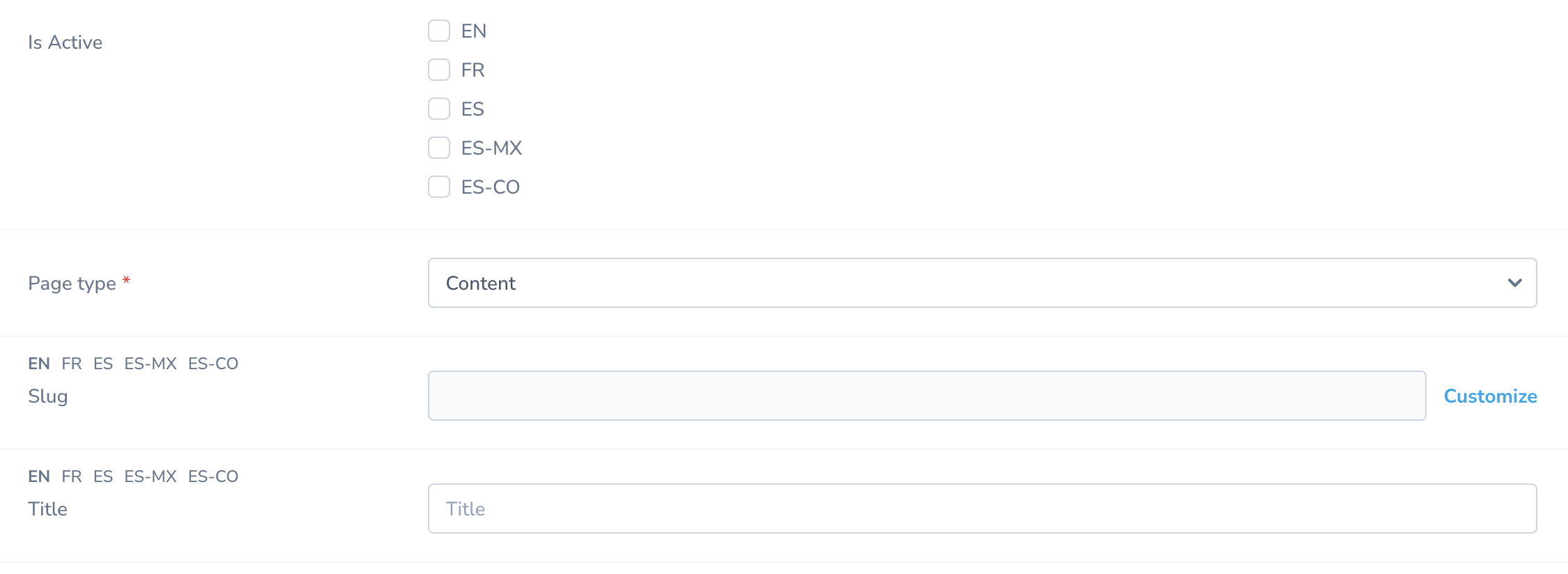 Translatable Field - Nova Packages