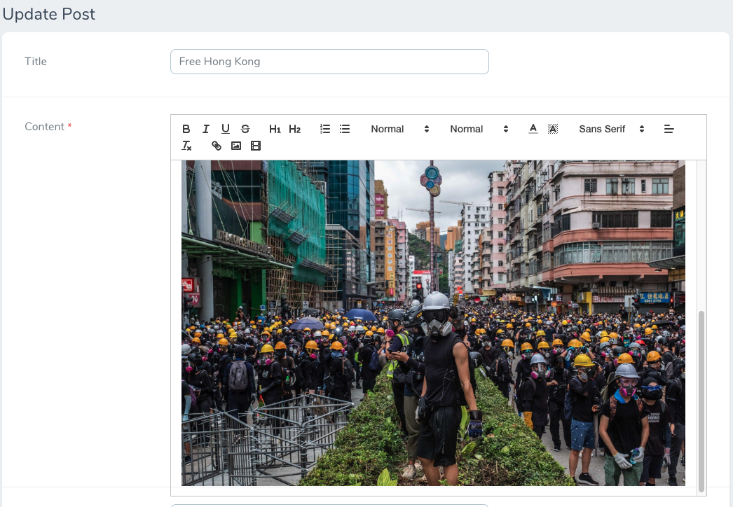 Quilljs Editor - Nova Packages