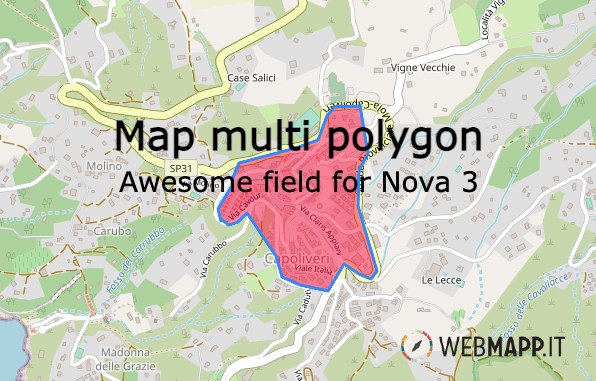 Map Multi Polygon - Nova Packages