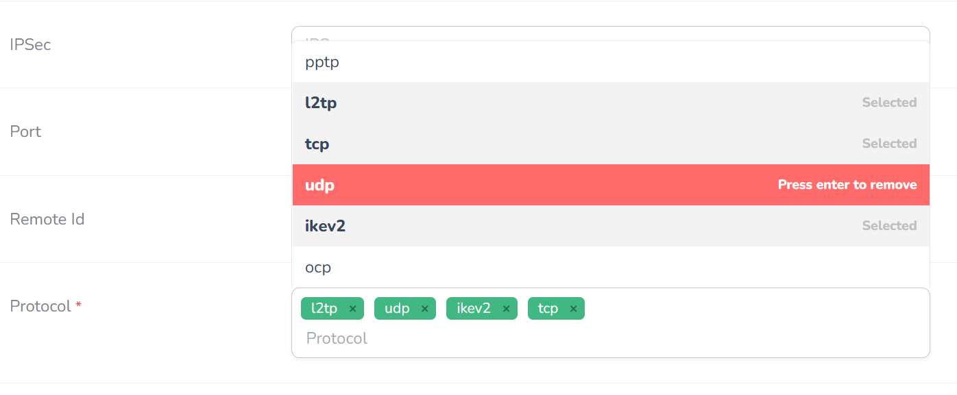 Multiselect - Nova Packages