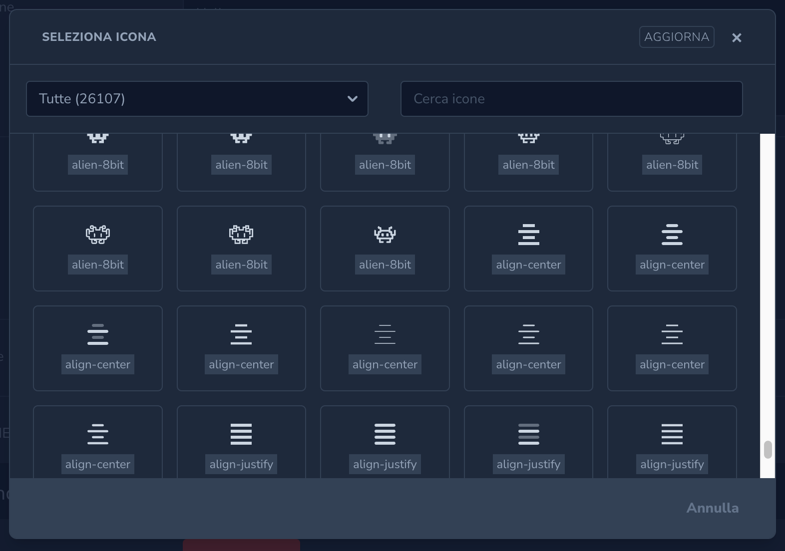 Icon Field - Nova Packages