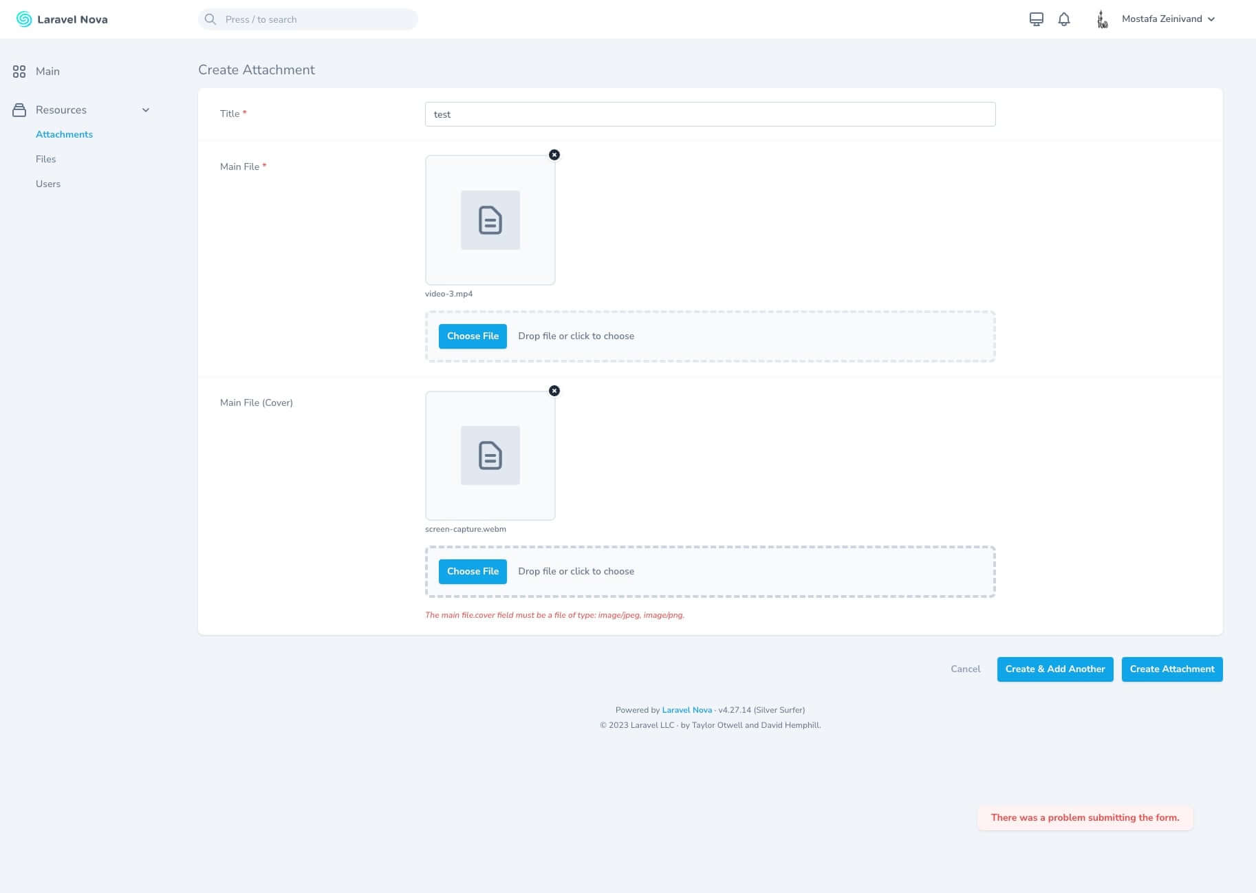 File Artisan - Nova Packages