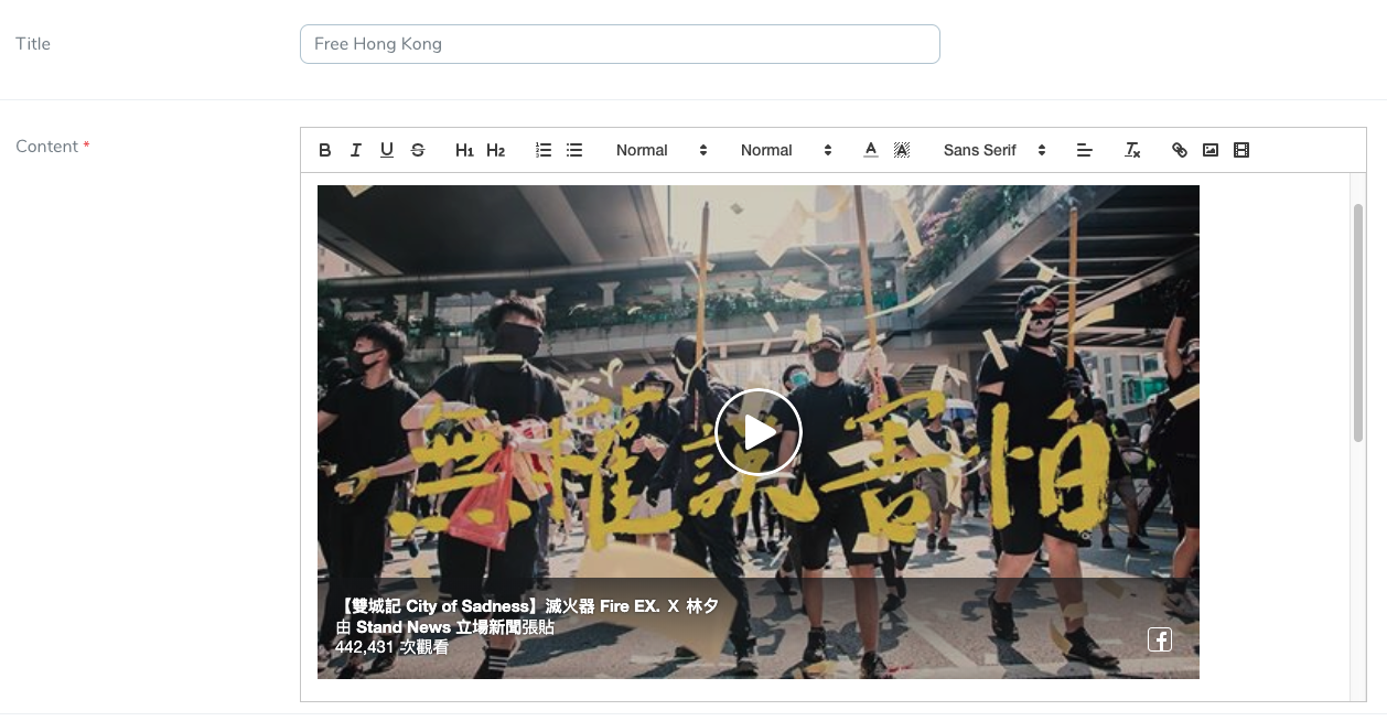 Quilljs Editor - Nova Packages