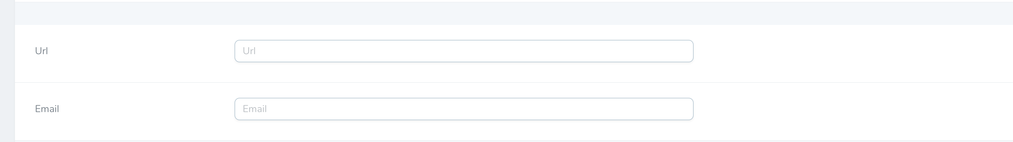 Configuration field - Nova Packages