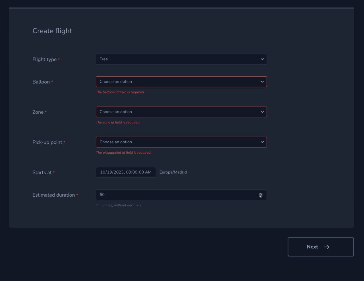 Wizard Tool - Nova Packages