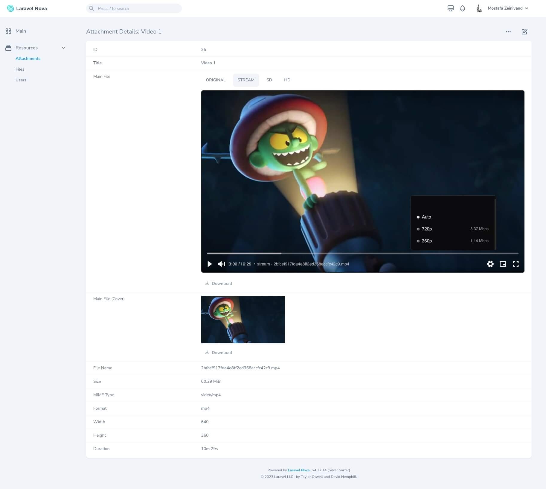 File Artisan - Nova Packages