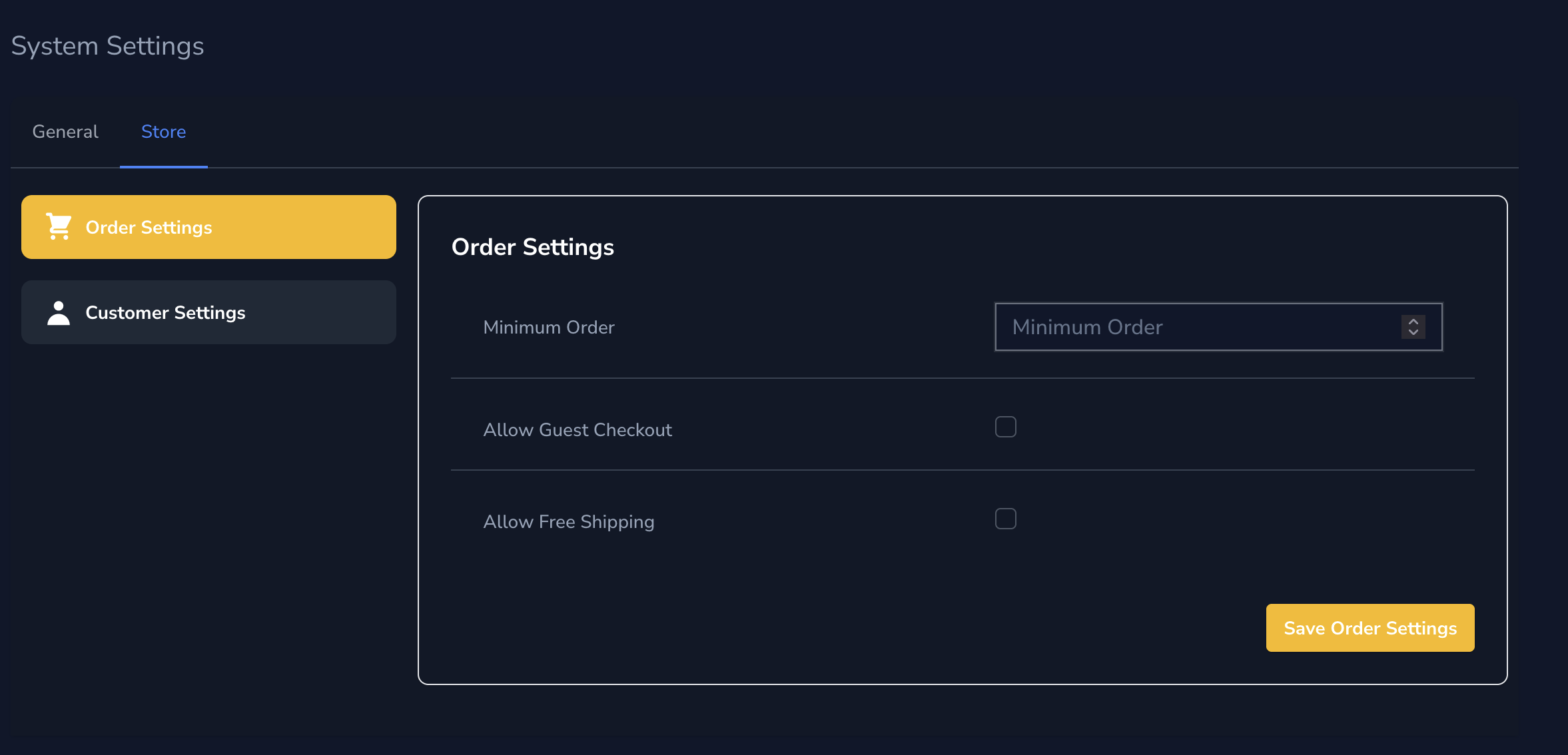 System Settings Tool - Nova Packages
